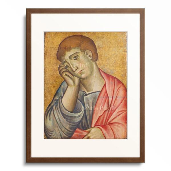 Artist: Deodato di Orlando,active in Lucca between 1284 and 1315 Imagetitle: St. John the Evangelist Mourning. About 130...