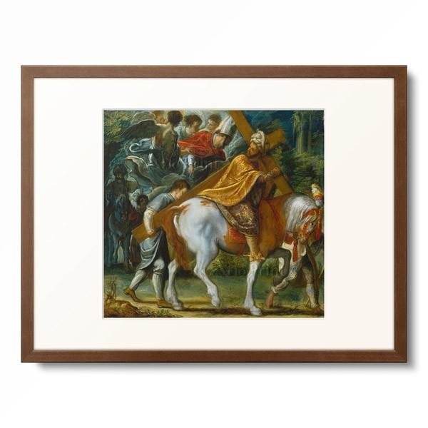 Artist: Elsheimer, Adam,1578-1610 Imagetitle: The Frankfurt Altarpiece of the Exaltation of the True Cross: Heraclius on...