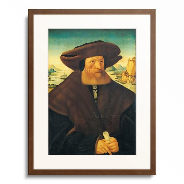 Artist: Faber von Kreuznach, Conrad,um 1500-1552/53 Imagetitle: Portrait of Hammann von Holzhausen. Dimensions: 48,5 x 3...