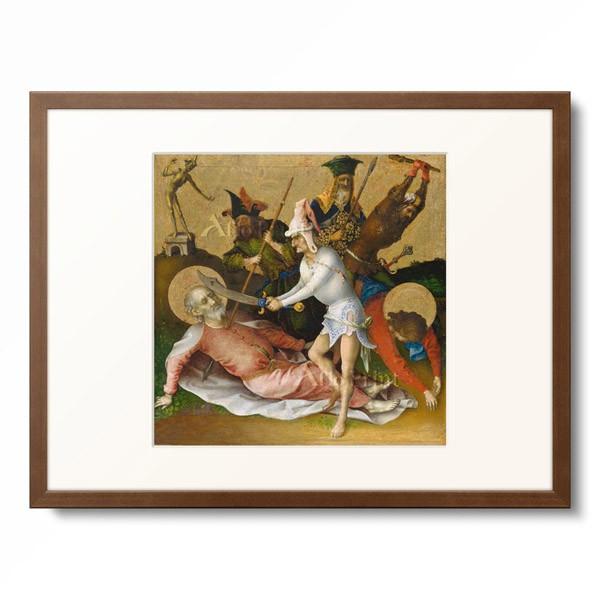 Artist: Lochner, Stephan,ca. 1410-1451 Imagetitle: Martyrdom of SS. Simon and Judas (Altarpiece of St. Laurentius, Colog...