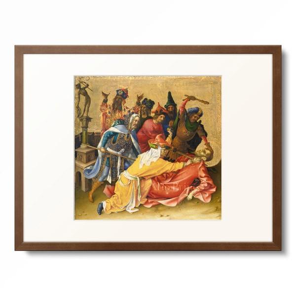 Artist: Lochner, Stephan,ca. 1410-1451 Imagetitle: The Martyrdom of Thomas (Altarpiece, St. Laurentius, Cologne) Dimensi...