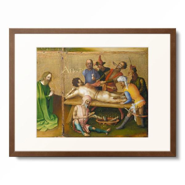 Artist: Lochner, Stephan,ca. 1410-1451 Imagetitle: Das Martyrium des hl. Bartholomaus (Altartafel aus St. Laurentius, Ko...