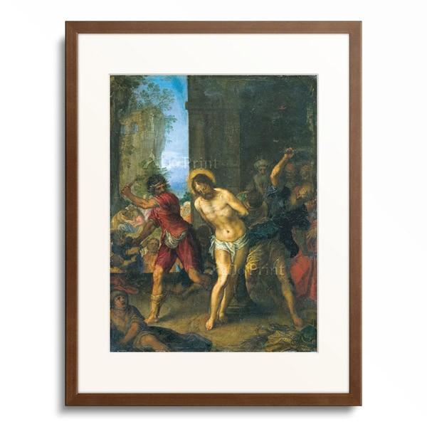 Artist: Rottenhammer, Johann,1564-1625 Imagetitle: The Flagellation of Christ. Dimensions: 28,6 x 21,2 cm Medium: on cop...