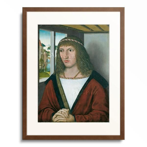 Artist: Meister, Nurnberger,um 1490 Imagetitle: Jugendbildnis Friedrichs des Weisen von Sachsen. Dimensions: 51,5 x 38,3...