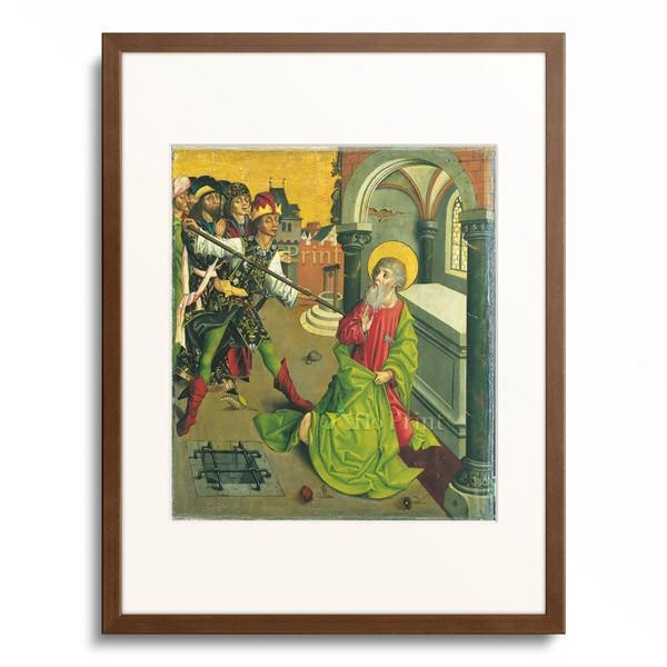 Artist: Meister des Winkler Epitaphs Imagetitle: The Martyrdom of St. Thomas. Ca. 1480-90 Dimensions: 85,8 x 73,7 cm Med...