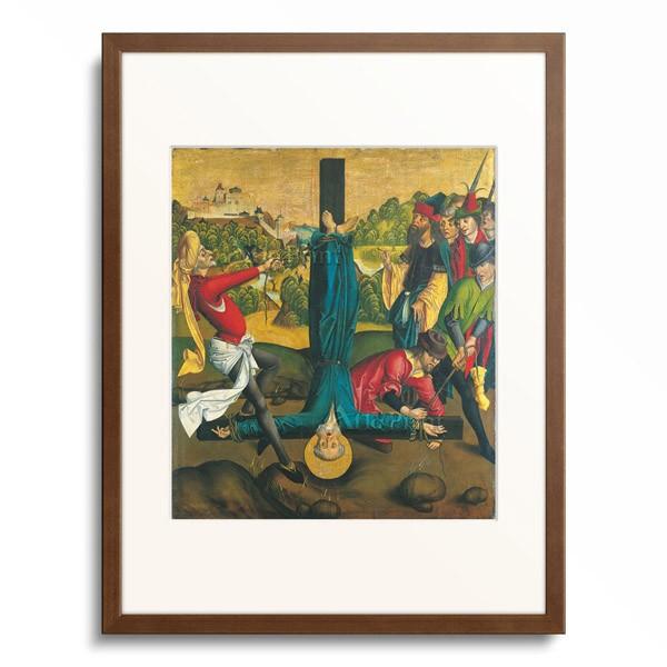 Artist: Meister des Winkler Epitaphs Imagetitle: The Martyrdom of St. Peter. Ca. 1480-90 Dimensions: 85, x 74 cm Medium:...