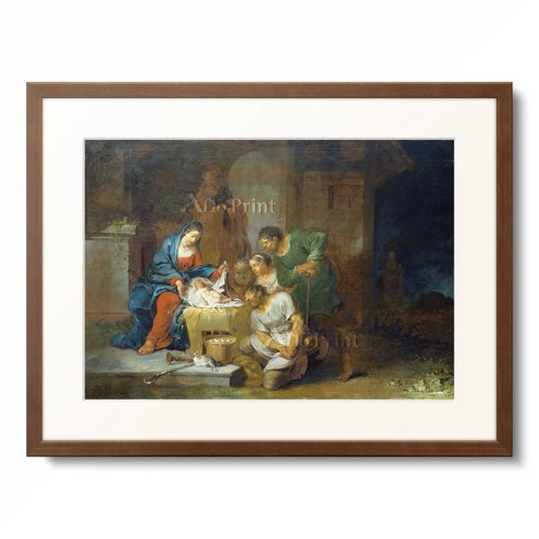 Artist: Zick, Januarius,1730-1797 Imagetitle: Adoration of the Shepherds. About 1765 Dimensions: 88,2 x 125,1 cm Medium:...