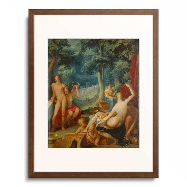 Artist: Mander, Karel van,1548-1606 Imagetitle: Vor der Sintflut. 1600. Dimensions: 31,1 x 25,6 cm Medium: Oil on copper...