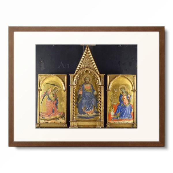 Artist: Starnina, Gherardo,um 1360-1409/13,(der dogen. Maestro del Bambino Vispo) Imagetitle: Triptych: angel Gabriel, S...