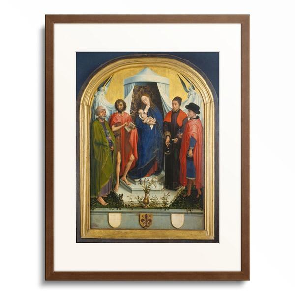 作家名： ロヒール・ヴァン・デル・ウェイデン ( 1399年 - 1464年 ) 国籍： ネーデルランド ジャンル ： 初期ネーデルランド絵画 Artist: Weyden, Rogier van der,ca. 1399-1464 Ima...