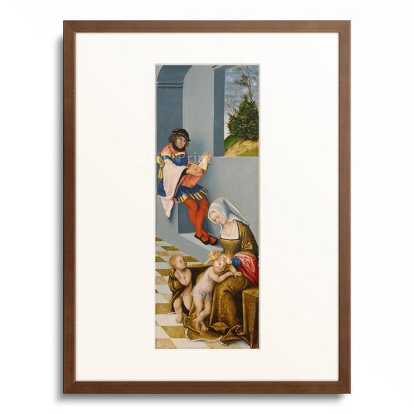 作家名： ルーカス・クラナハ (1472年 - 1553年)国籍： ドイツジャンル： 北方ルネサンス Artist: Cranach the Elder, Lucas,1472-1553 Imagetitle: The Holy Kinsh...