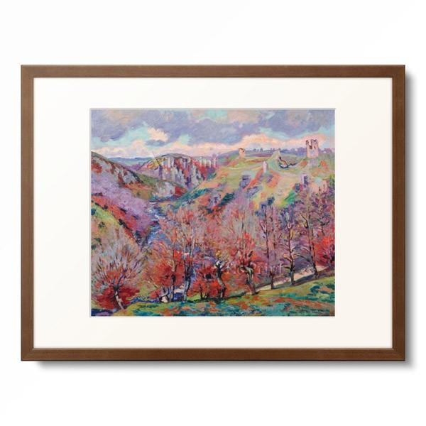 作家名： アルマン・ギヨマン (1841年-1927年)国籍： フランスジャンル ： 印象派  Artist: Guillaumin, Jean-Baptiste Armand,1841-1927 Imagetitle: Landschaf...