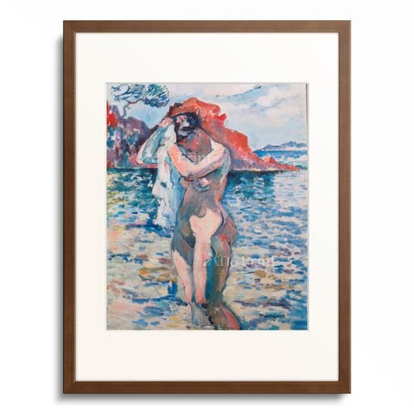 Artist: Manguin, Henri,1874-1949 Imagetitle: Badende Frau. 1906 Dimensions: 61 x 49 cm Location: Moskau, Puschkin-Museum