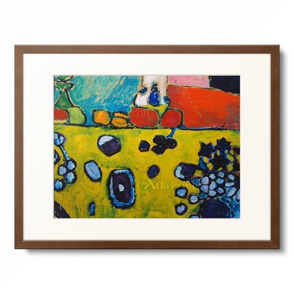 Artist: Jawlensky, Alexej von,1864-1941 Imagetitle: Stillleben mit bunter Tischdecke. 1909. Dimensions: 61,5 x 47,5 cm L...