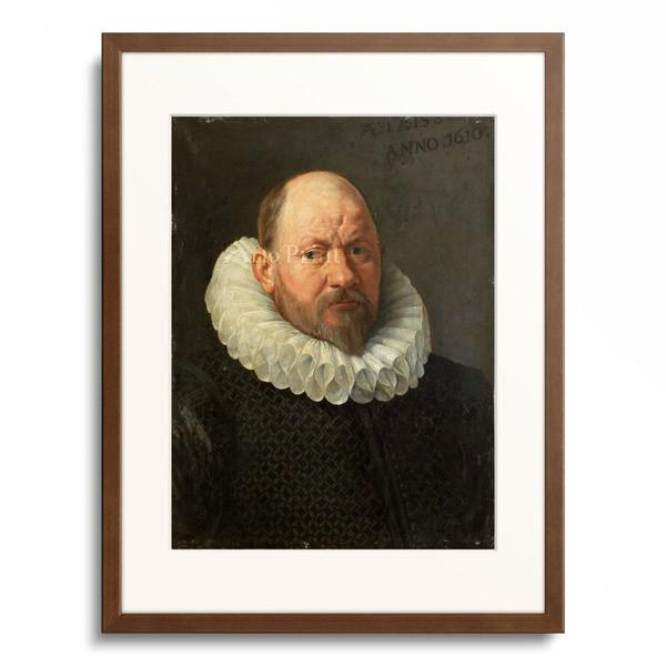 Artist: Meister, Hollandischer,17.Jh. Imagetitle: Bildnis eines Mannes (Fragment?). Dimensions: 54,7 x 41,2 cm Medium: O...