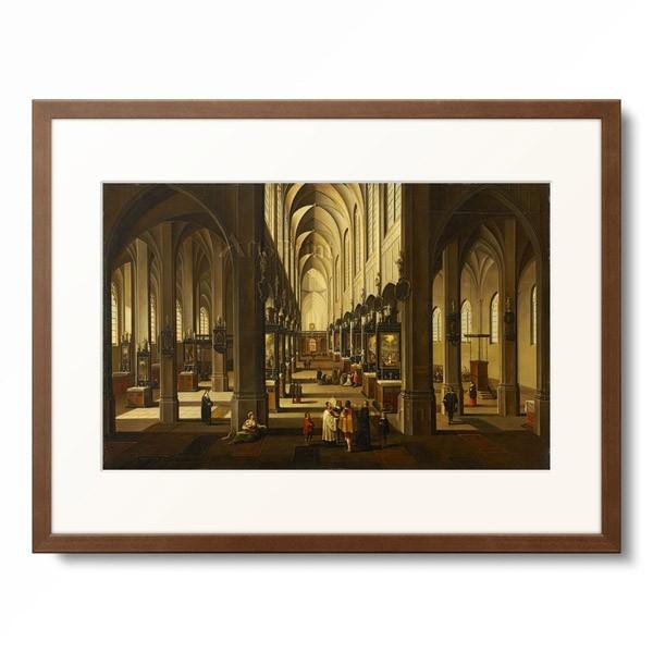 Artist: Neefs the Younger, Pieter,1620- after 1975,and Frans Francken III (Staffage) Imagetitle: Interior of the Antwerp...