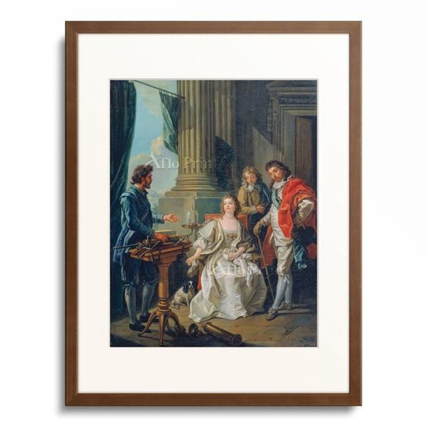 Artist: Loo, Charles Amedee Philippe van,1719-1795 Imagetitle: Electrical Experiment. 1777 Dimensions: 113 x 90 cm Locat...