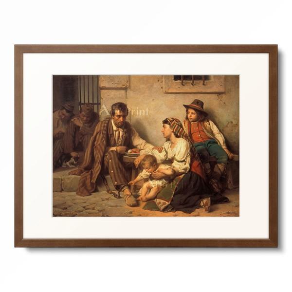 所蔵: トレチャコフ美術館Artist: Werestschagin, Wassili,1842-1904 Imagetitle: Besuch der Familie beim Gefangenen. 1868 Dimensions: 1...