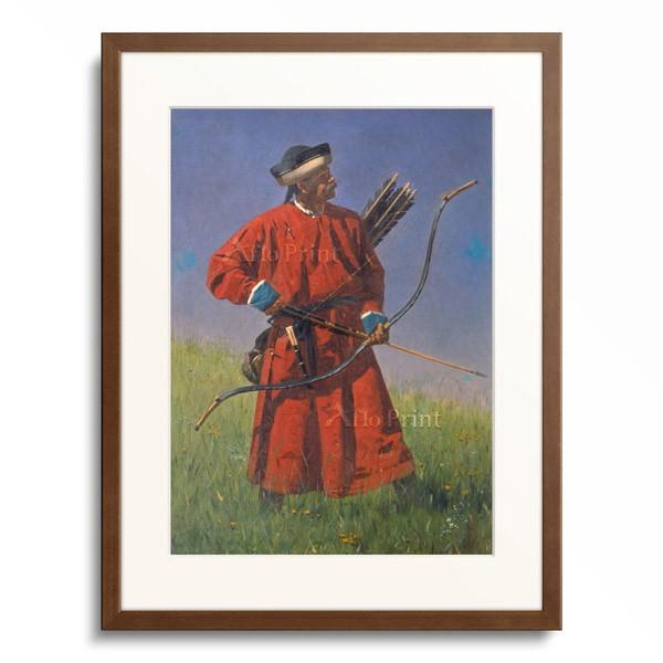 所蔵: トレチャコフ美術館Artist: Werestschagin, Wassili,1842-1904 Imagetitle: Bogenschutze aus Buchara (Sarbaz). 1873 Dimensions: 90...