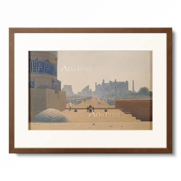 所蔵: トレチャコフ美術館Artist: Werestschagin, Wassili,1842-1904 Imagetitle: Die Hauptstrase von Samarkand am fruhen Morgen. 1869/1...