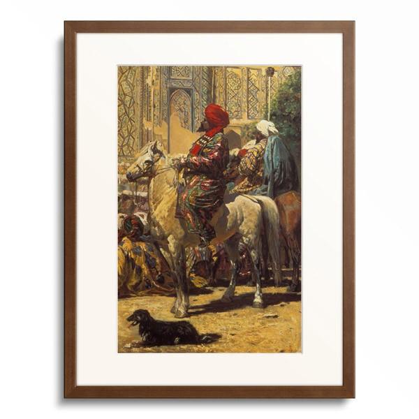 Artist: Werestschagin, Wassili,1842-1904 Imagetitle: Horseman in Samarkand. 1872 Dimensions: 88,5 x 61 cm Location: Taga...