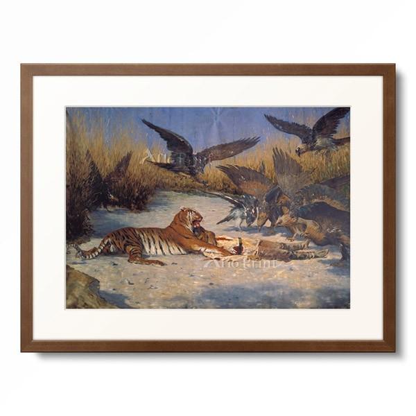 Artist: Werestschagin, Wassili,1842-1904 Imagetitle: Man-eater (tiger with dead soldier) Dimensions: 210 x 298 cm Locati...
