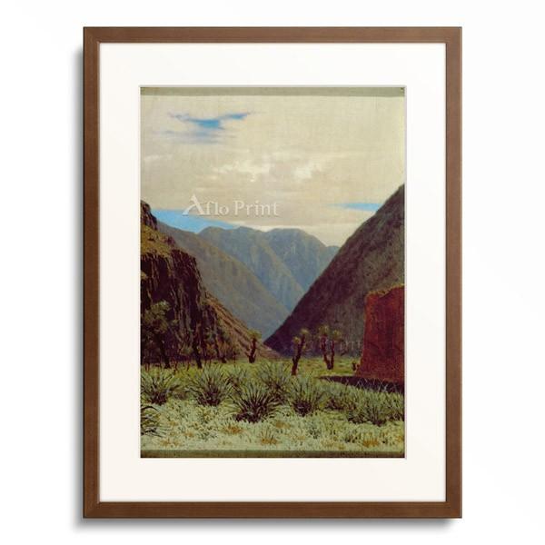 Artist: Werestschagin, Wassili,1842-1904 Imagetitle: The Barskaun Pass. Dimensions: 35 x 26 cm Location: Astrachan, Kuns...