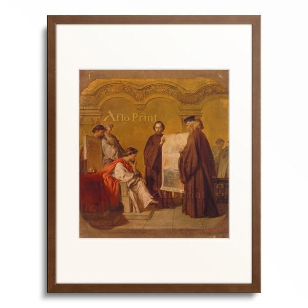 Artist: Werestschagin, Wassili,1842-1904 Imagetitle: Grosfurst Vladimir empfangt die Gesandten Dimensions: 65 x 74 cm Lo...