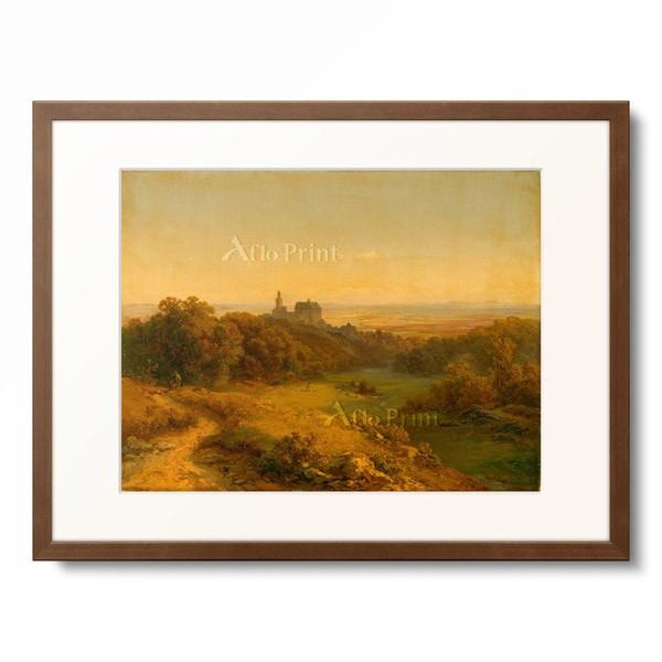 Artist: Burger, Anton,1824-1905 Imagetitle: Blick auf Kronberg. Dimensions: 38,2 x 49 cm Location: Stadel Museum, Frankf...