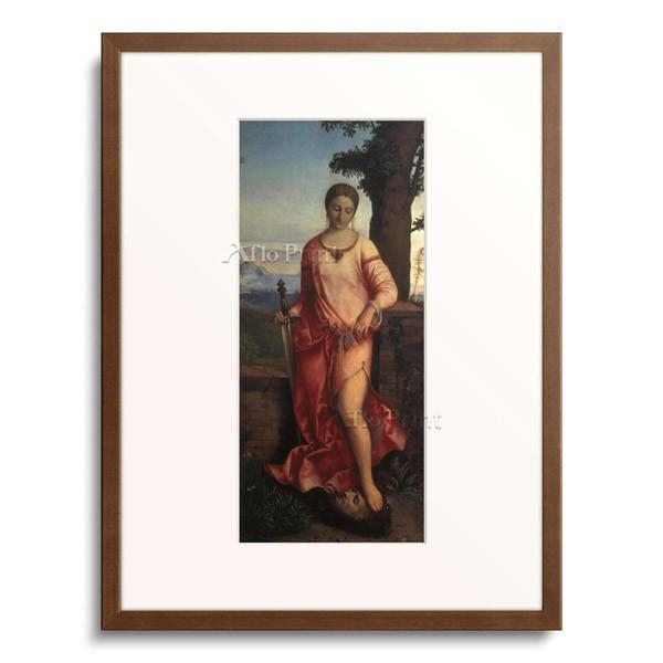 Artist:  Giorgione (G.da Castelfranco),1478-1510 Imagetitle:  Judith. 1504. Dimensions:  144 x 68 cm Location:  St. Pete...
