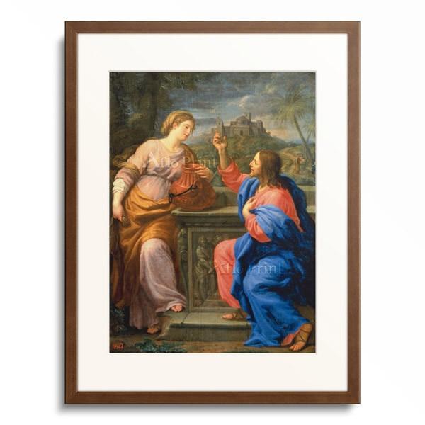 Artist: Maratti, Carlo,1625-1713 Imagetitle: Christ and the Samaritan woman at the well. Location: Sewastopol, Kunstmuseum