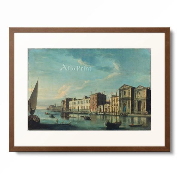 Artist: Tironi, Francesco,(?)-1800 Imagetitle: Venedig, Blick auf Spirito Santo. Dimensions: 64 x 96 cm Location: Moskau...