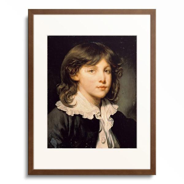 Artist: French School Imagetitle: Bildnis eines Knaben. (spates 18. Jahrhundert) Dimensions: 42 x 53 cm Location: Moskau...