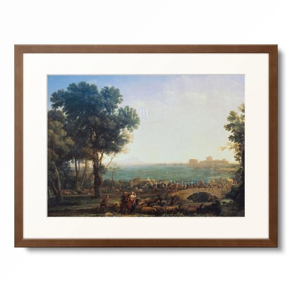 作家名： クロード・ロラン ( 1600年 - 1682年 ) フランスの画家ジャンル： 古典主義 Artist: Lorrain (Gellee), Claude,1600-1682 Imagetitle: Die Schlacht zw...