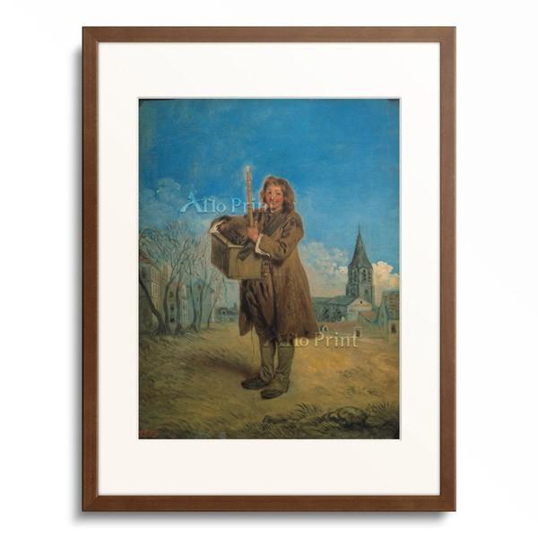Artist: Watteau, Jean Antoine,1684-1721 Imagetitle: Ein Savojarde mit Murmeltier. 1716. Dimensions: 40,5 x 32,5 cm Locat...