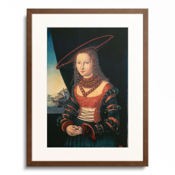 作家名： ルーカス・クラナハ (1472年 - 1553年)国籍： ドイツジャンル： 北方ルネサンス Artist: Cranach the Elder, Lucas,1472-1553 Imagetitle: Bildnis einer ...