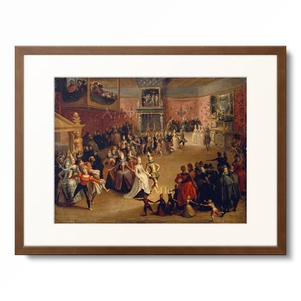 Artist: Pepyn, Marten,1575-1643 Imagetitle: Hofischer Tanz bei einem Hochzeitsfest. 1604 Dimensions: 50 x 66 cm Location...