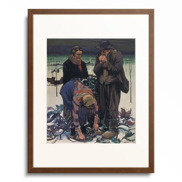 Artist: Sassenbrouck, Achille van,1886- (?) Imagetitle: Winter. 1931 Dimensions: 139 x 167 cm Location: Kaunas, Ciurlion...