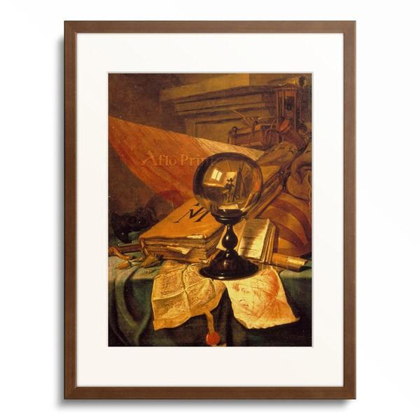 Artist: Vinne, Vincent Laurensz van der,1629-1702 Imagetitle: Vanitas. Dimensions: 64 x 49 cm Location: Moskau, Puschkin...