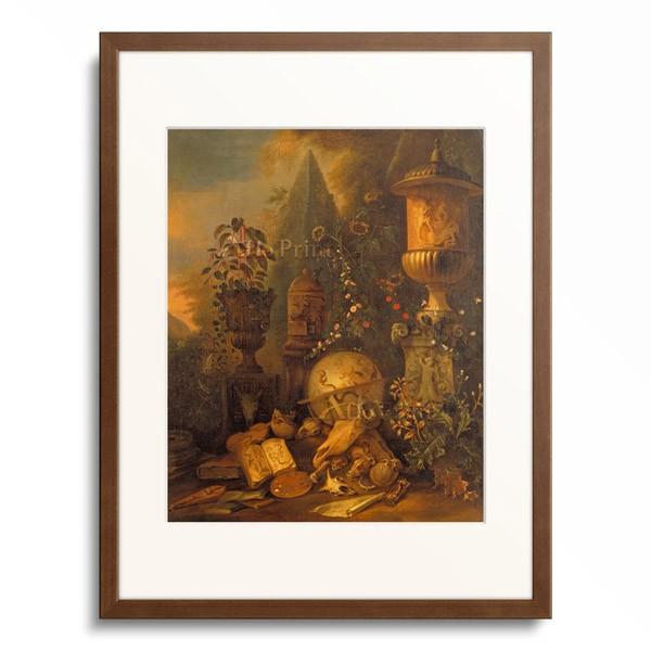 Artist: Withoos, Matthias,1627-1703 Imagetitle: Vanitas-Stillleben. Dimensions: 83 x 67 cm Location: Moskau, Puschkin-Mu...