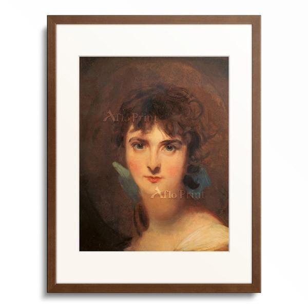 Artist: Lawrence, Sir Thomas,1769-1830 Imagetitle: Bildnis von Sally Siddons. Dimensions: 39,5 x 33,5 cm Location: Moska...