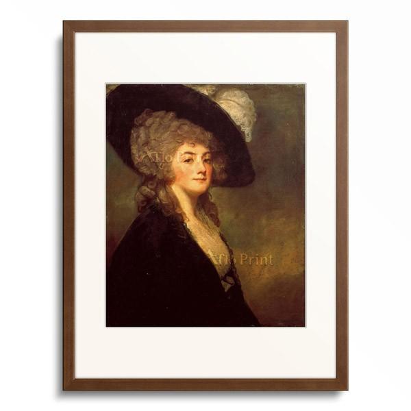 Artist: Romney, George,1734-1802 Imagetitle: Bildnis der Mrs. Harriet Greer. 1781. Dimensions: 76 x 64 cm Location: St. ...