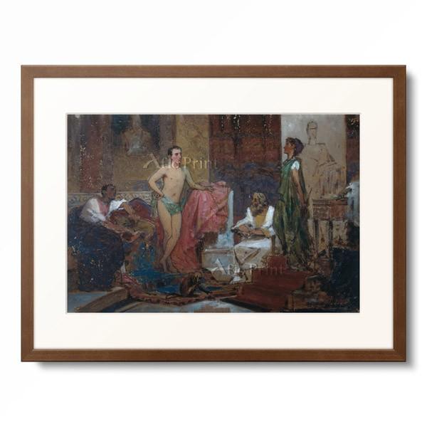 Artist: Bronnikoff, Feodor Andrejew,1827-1902 Imagetitle: Kaiser Augustus im Familienkreis. 1874 Dimensions: 50,5 x 35 c...