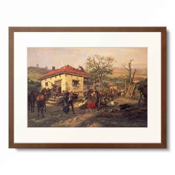 所蔵: トレチャコフ美術館Artist: Kovalevsky, Pawel,1843-1903 Imagetitle: Szene aus dem russisch-turkischen Krieg 1876-1877. 1882. Di...
