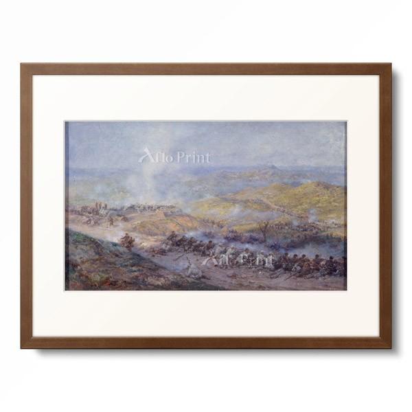 Artist: Kovalevsky, Pawel,1843-1903 Imagetitle: Szene aus dem russisch-turkischen Krieg 1877-1878. 1884. Dimensions: 27,...