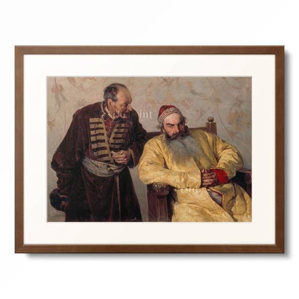 所蔵: トレチャコフ美術館Artist: Lebedjeff, Klawdij Wassiljew,1852-1916 Imagetitle: Ein Denunziant beim Bojaren. 1904. Dimensions: 8...