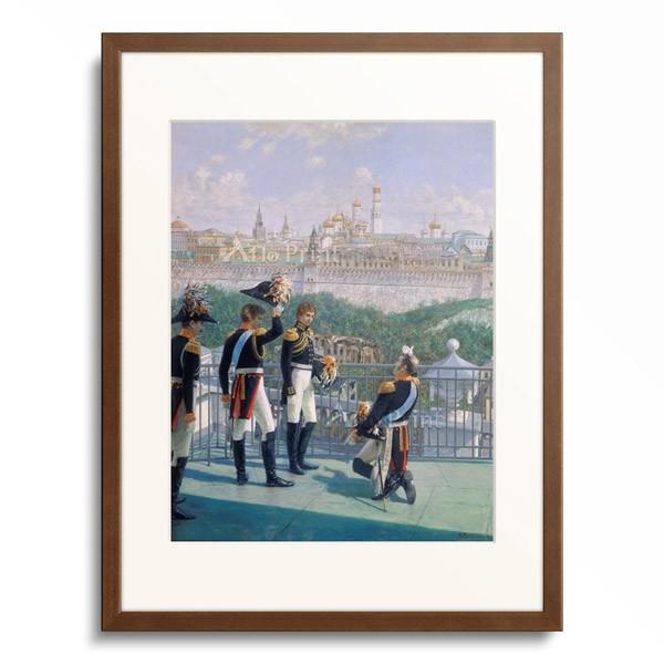 所蔵: トレチャコフ美術館Artist: Matwejev, Nikolaj,1855-1939 Imagetitle: Der Dank Konig Friedrichs II. von Preussen an Moskau. 1896....