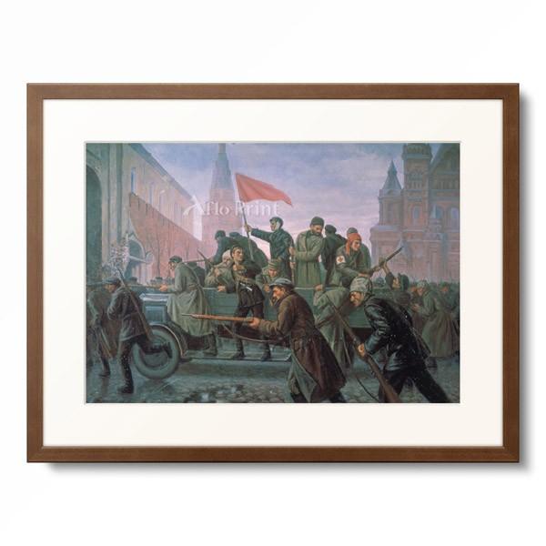 Artist: Maximov, Konstantin Imagetitle: Die Eroberung des Kreml (Oktober-Revolution). 1937. Location: Moskau, Historisch...