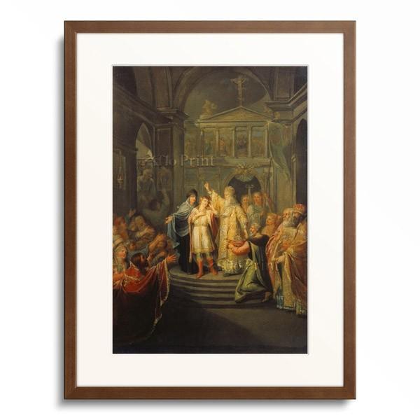 所蔵: トレチャコフ美術館Artist: Ugrjumov, Grigorij,1764-1823 Imagetitle: Die Wahl des Zaren Michael Romanow am 14. Marz 1613. 1798/...