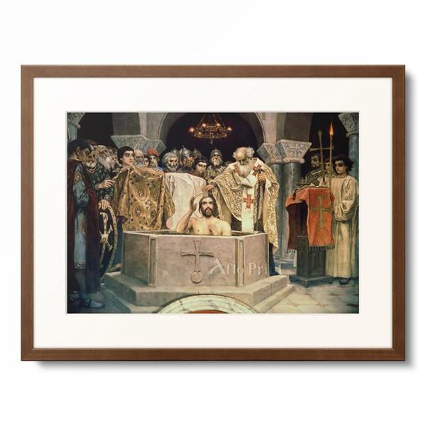 Artist: Wasnezow, Viktor,1848-1926 Imagetitle: Die Taufe des Grossfursten Wladimir. 1885/1896 Location: Kiew, Wladimir-K...